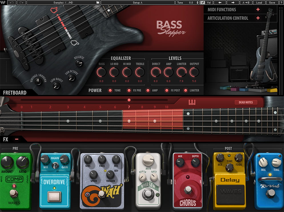 A tutto slap con il nuovo virtual instrument di Waves: Bass Slapper ...