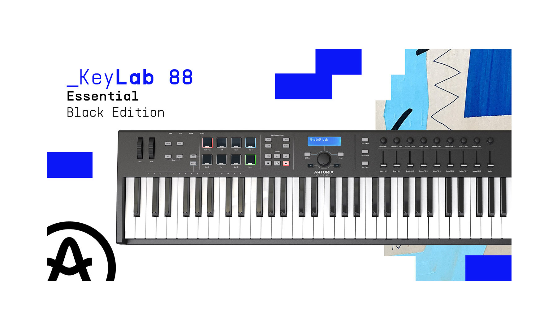Arturia KeyLab Essential 88 Black Edition, ora disponibile la nuova ...