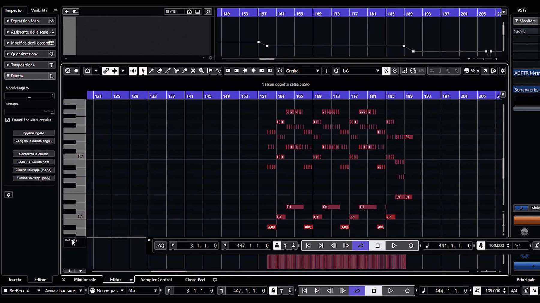 Tutorial Steinberg Cubase: il MIDI