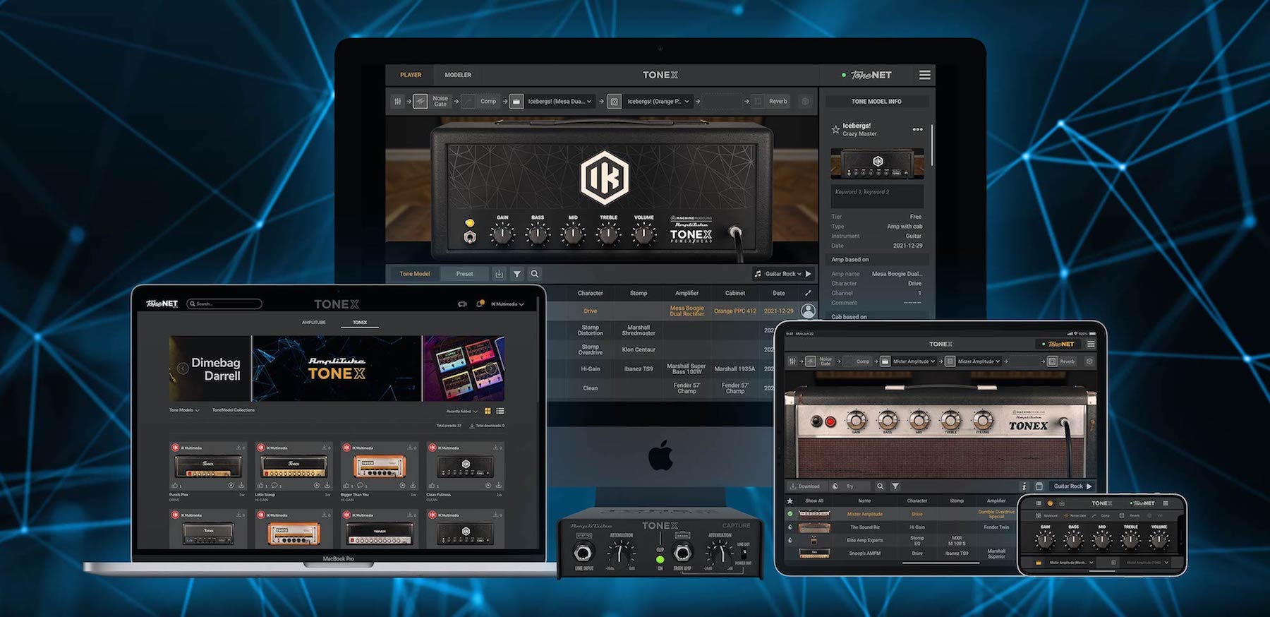 AmpliTube ToneX, il modeling secondo Ik Multimedia