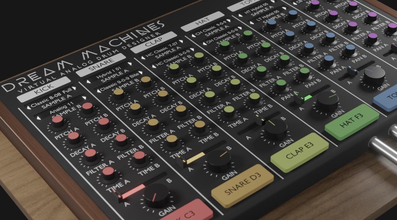 Melda Productions DreamMachines, una drum machine da sogno