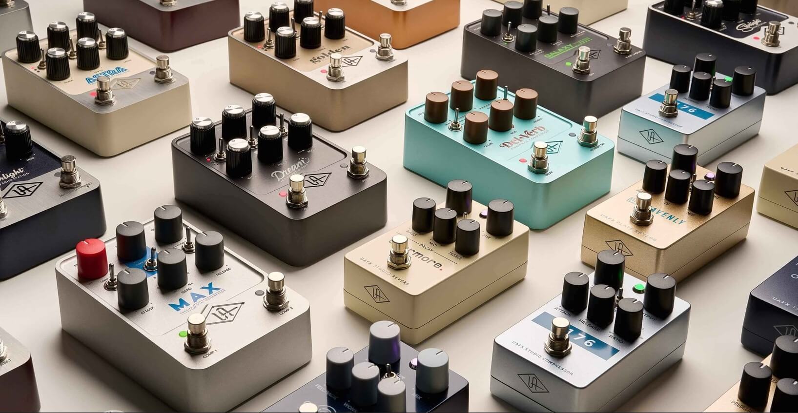 Universal Audio: quattro nuovi pedali per chitarra UAFX