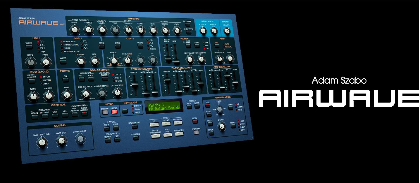 Airwave: il JP-8080 per DAW Windows - SMstrumentimusicali
